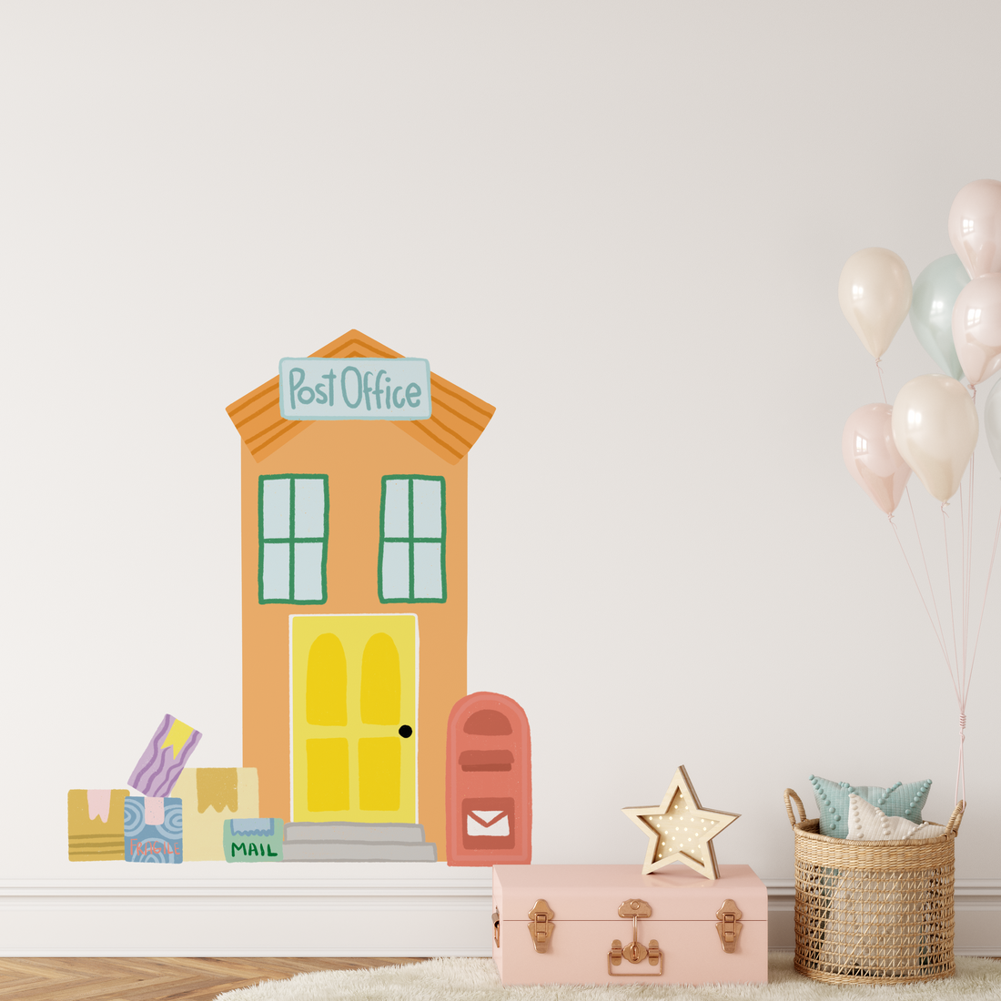 Post Office Decal – WalleryCo Guatemala