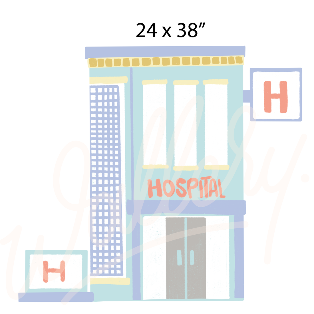 Hospital Decal – WalleryCo Guatemala